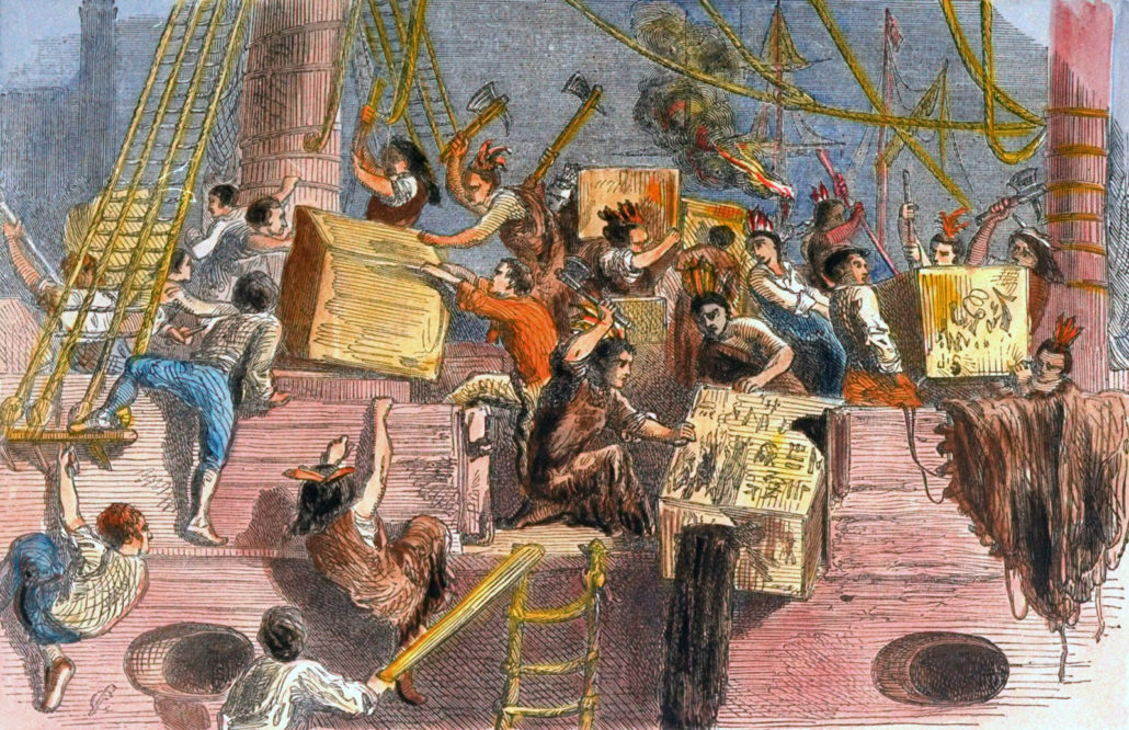 The Boston Tea Party – Plymouth Rock Foundation