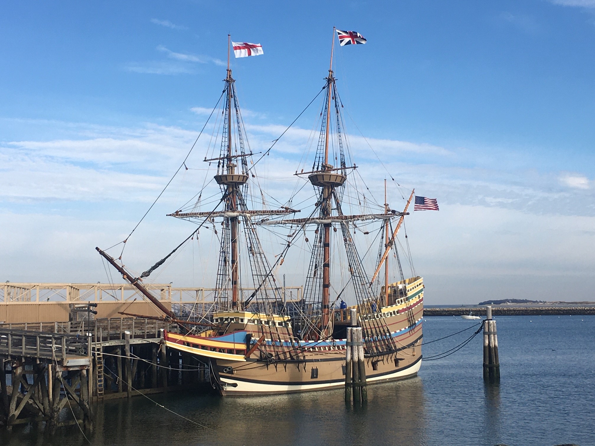 The Return of the Mayflower to England – Plymouth Rock Foundation