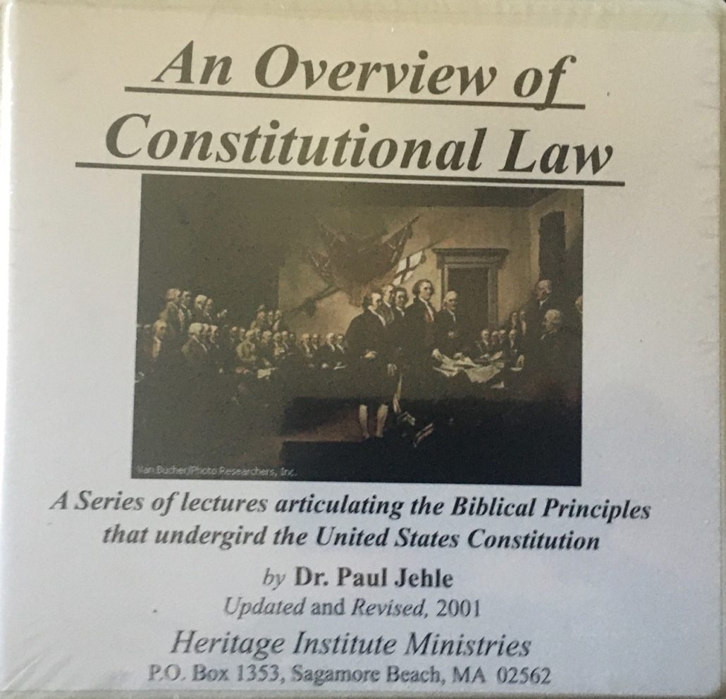 An Overview of Constitutional Law (audio cds) – Plymouth Rock Foundation